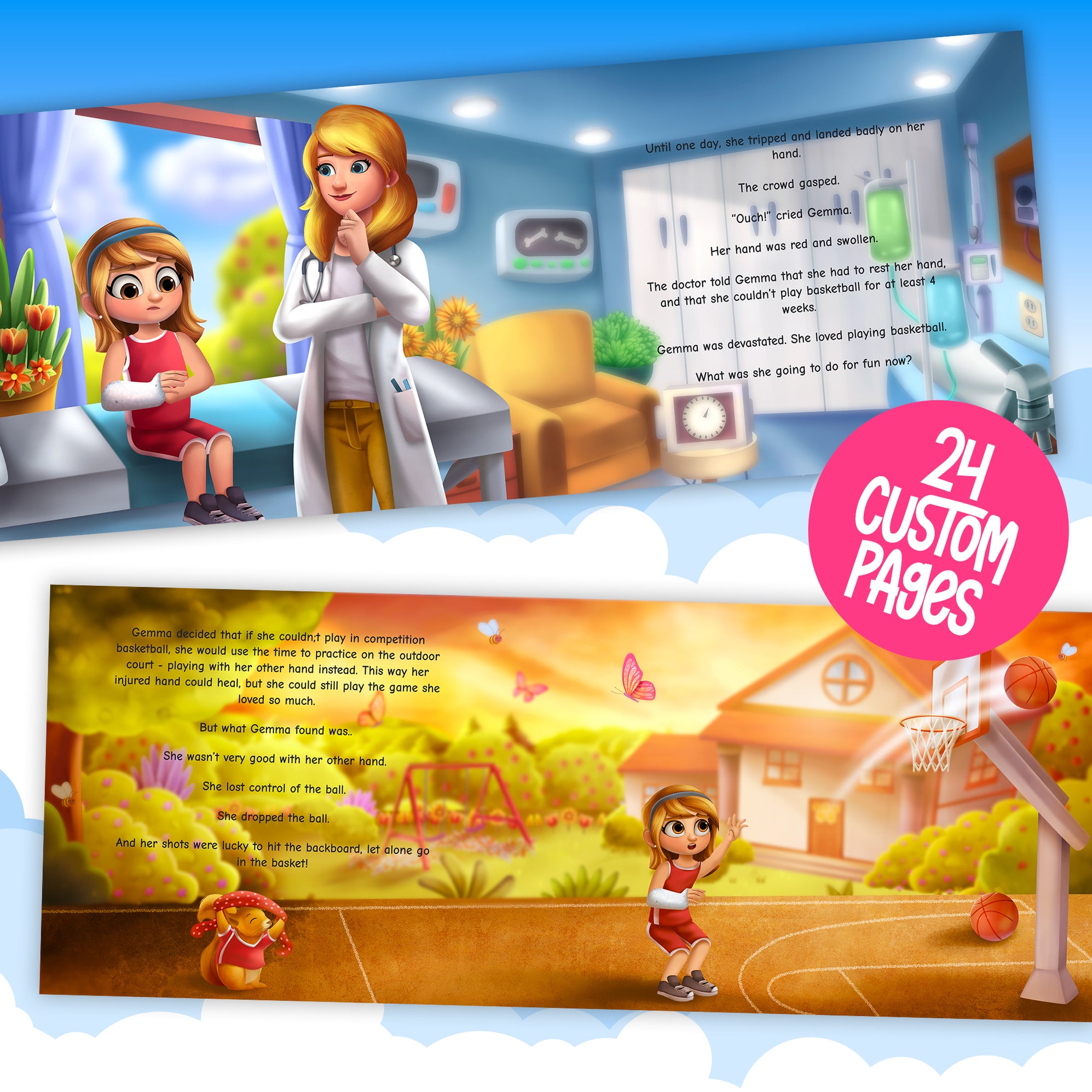 Basketball Star Personalized Story Book — Story Bug