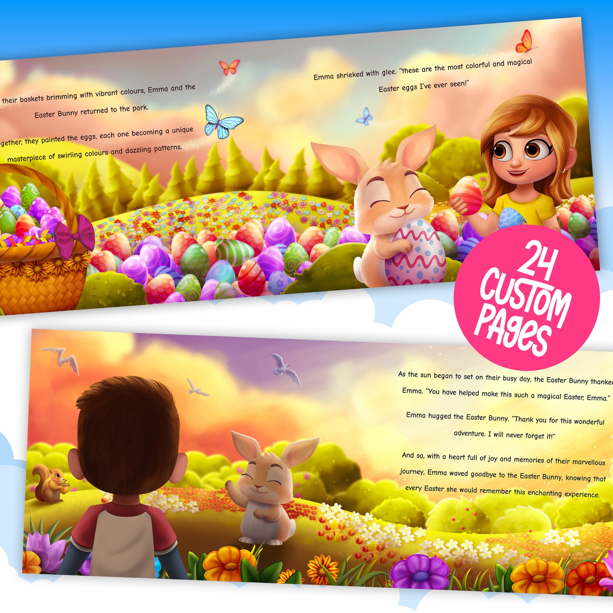 Easter Adventure Personalised Children's Book — Story Bug