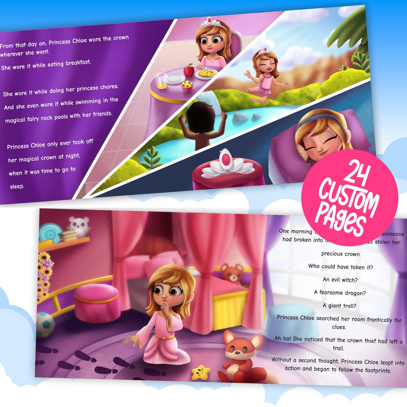 Personalized little princess storybook | Girls Personalized Princess ...