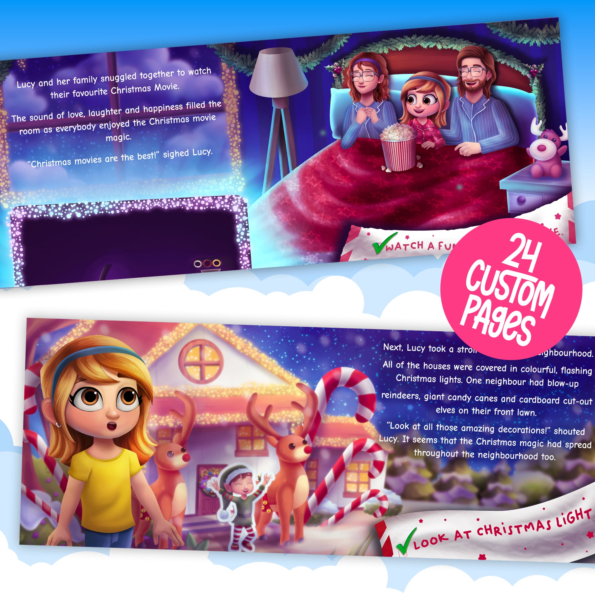 Personalized The Night Before Christmas Story Book custom Christmas ...