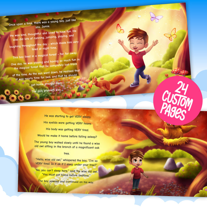 It's Bedtime Personalized Baby Book — Story Bug