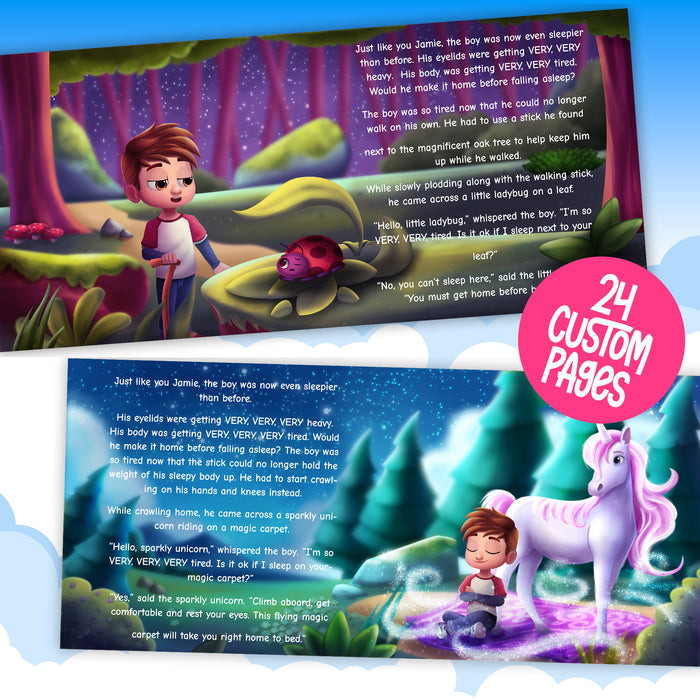 It's Bedtime Personalized Baby Book — Story Bug