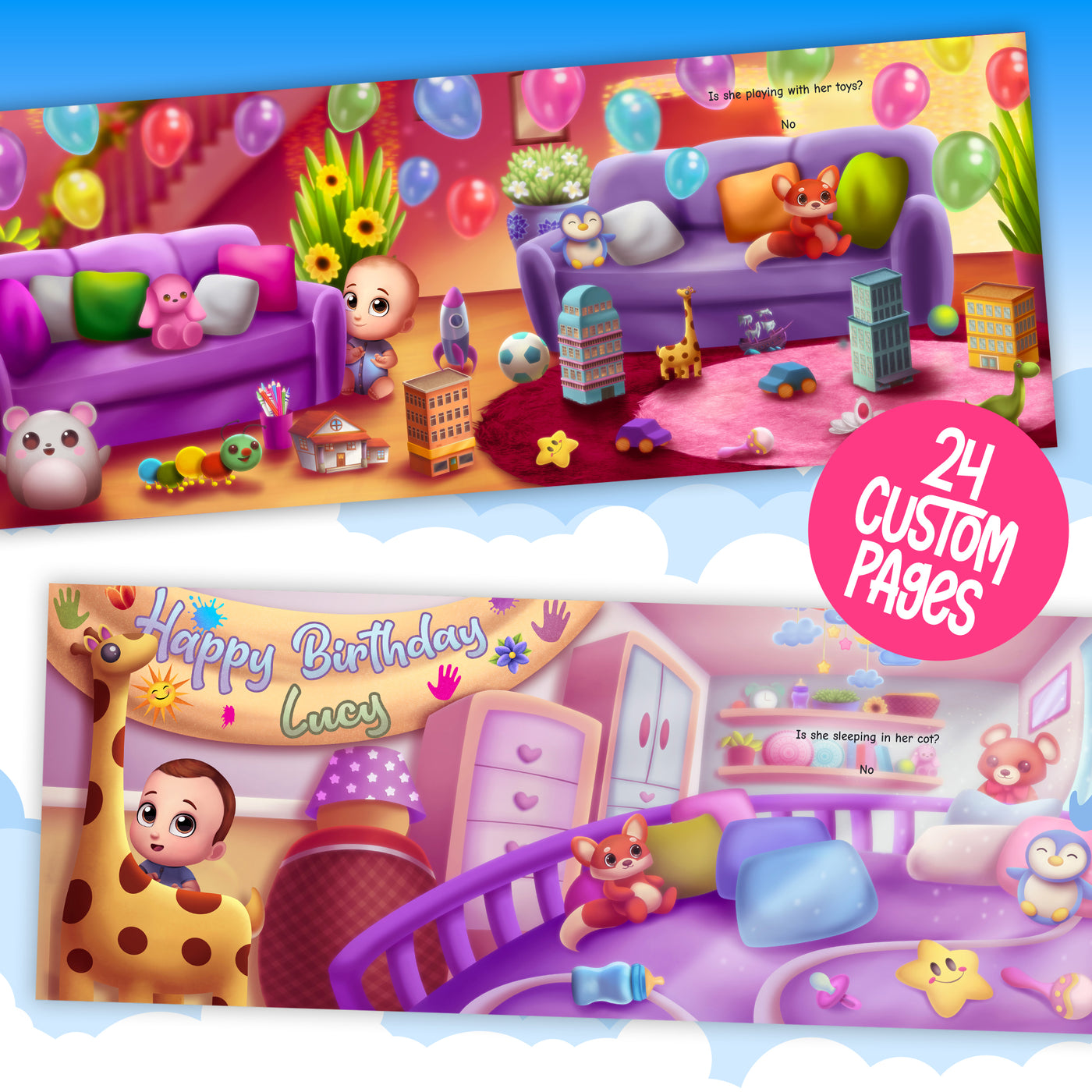 Personalized first birthday storybook | First Birthday gift — Story Bug