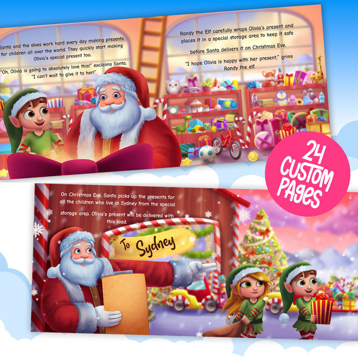 Personalized Christmas Children's Book letter to Santa. — Story Bug