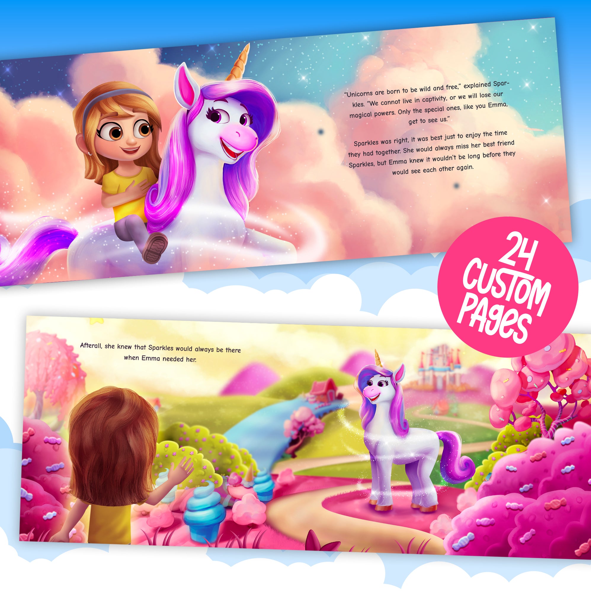 Personalised magical unicorn storybook gift for girls — Story Bug