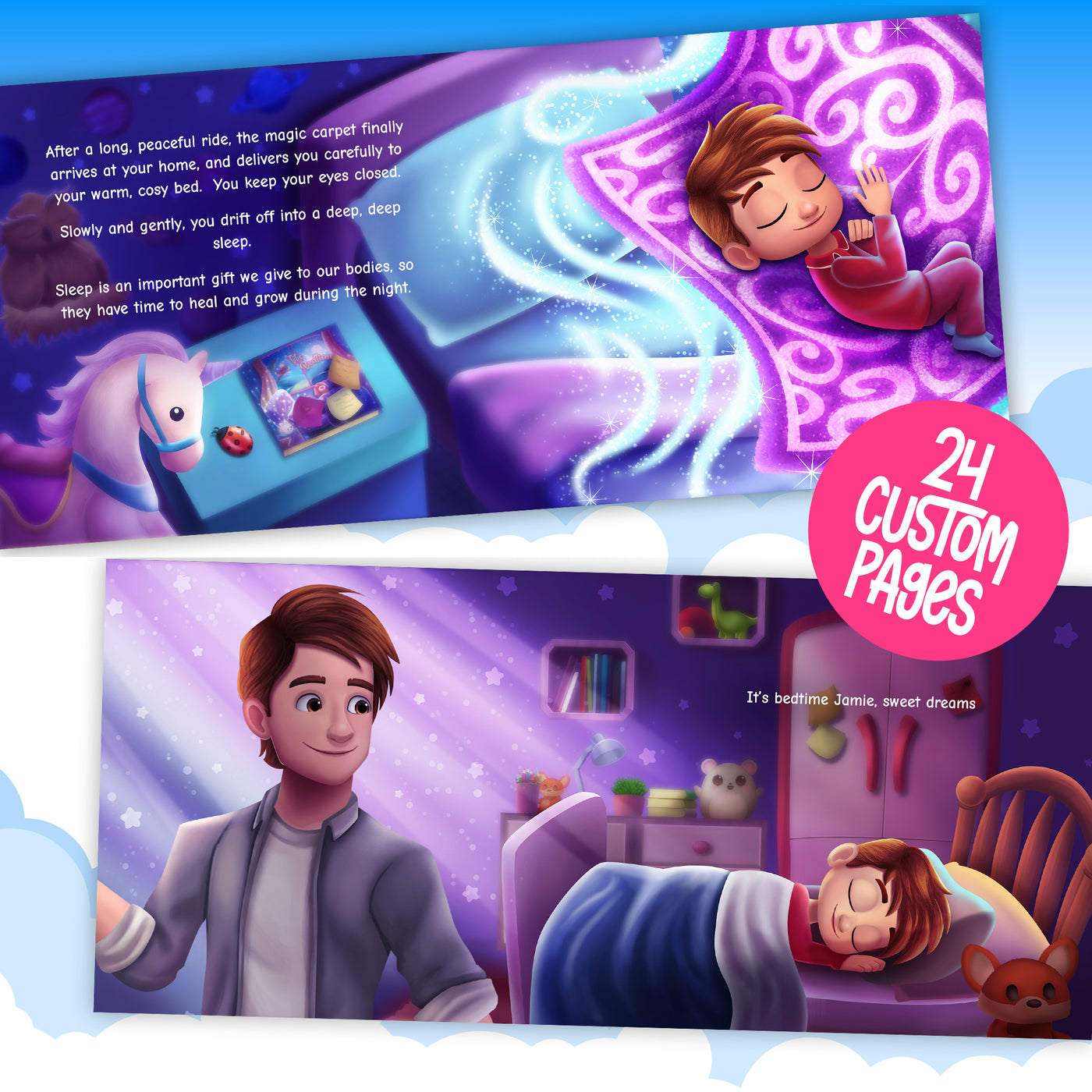 Personalized Bedtime Story Book — Story Bug