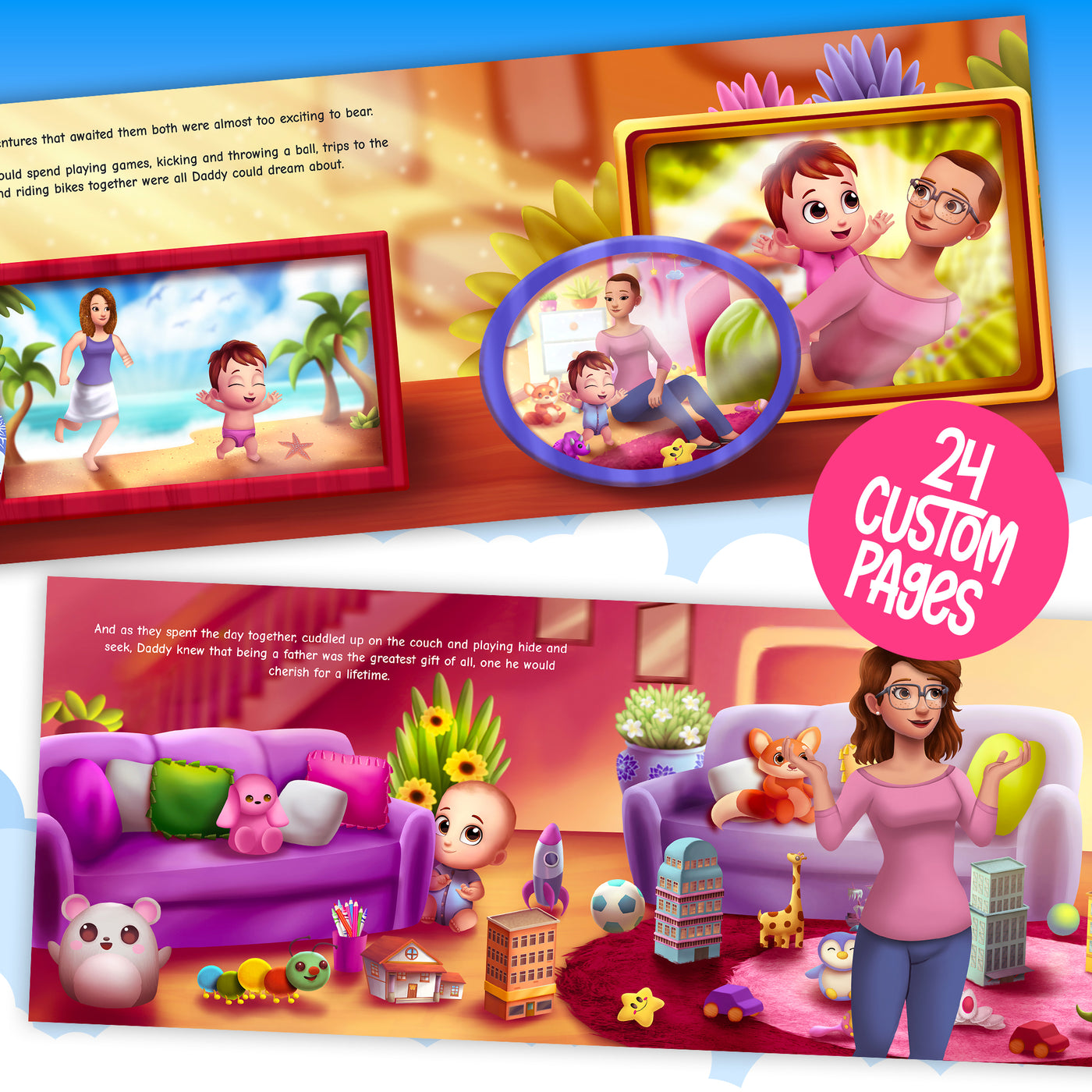 First Mother's Day Personalised Story Book — Story Bug