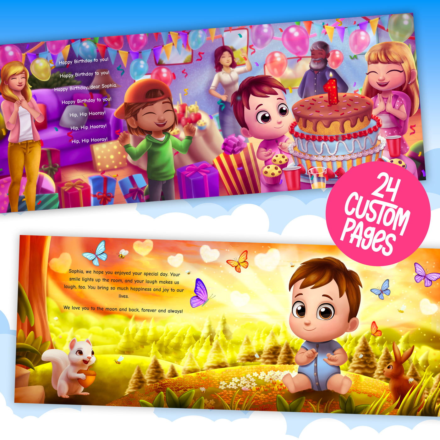 Personalized first birthday storybook | First Birthday gift — Story Bug