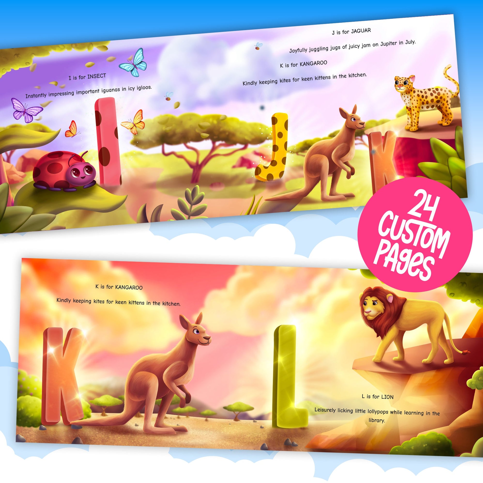 Alphabet Letter Name Personalized Story Book — Story Bug