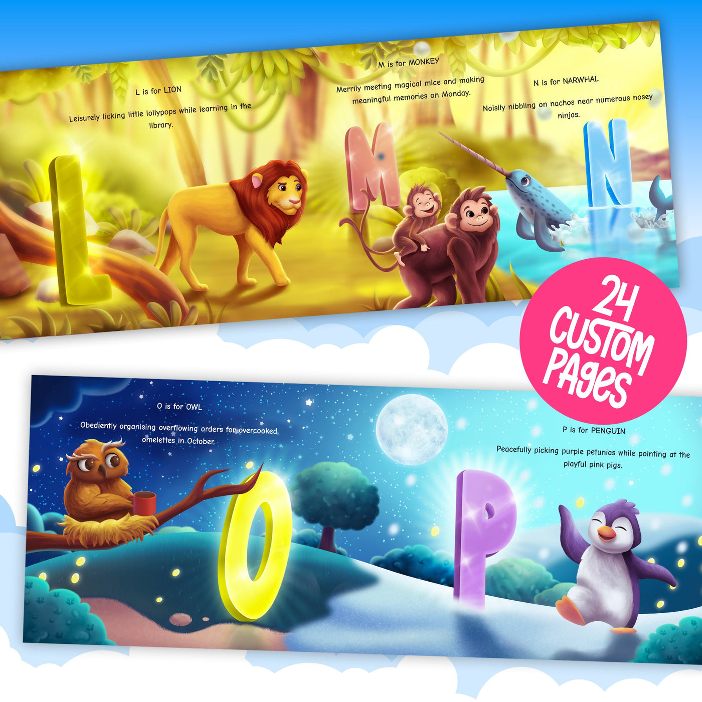 Alphabet Letter Name Personalized Story Book — Story Bug
