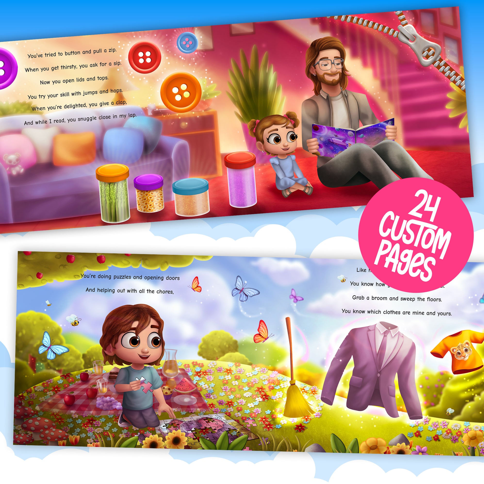 Personalised first birthday storybook | First Birthday gift — Story Bug