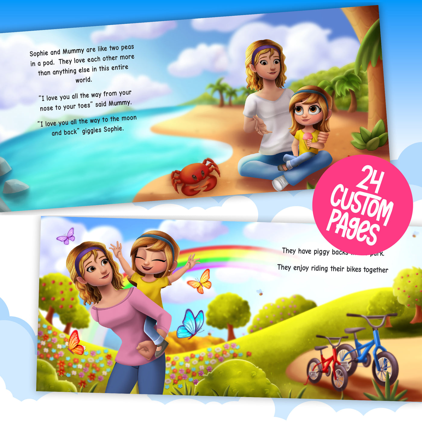 I love my Mum Personalised Story Books For Mum | Mother's Day Gift ...