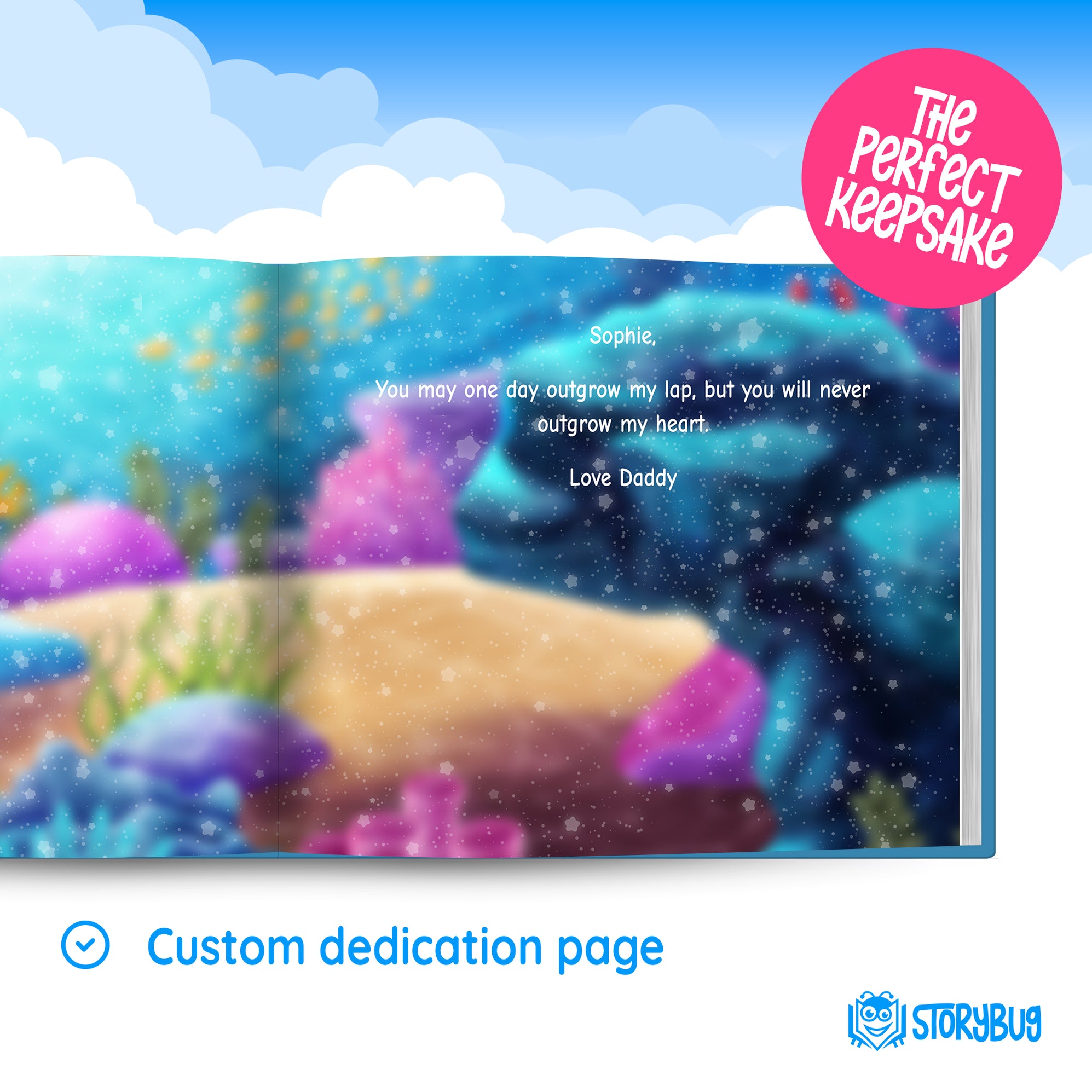 Custom childrens book magical underwater adventure | Underwater ...