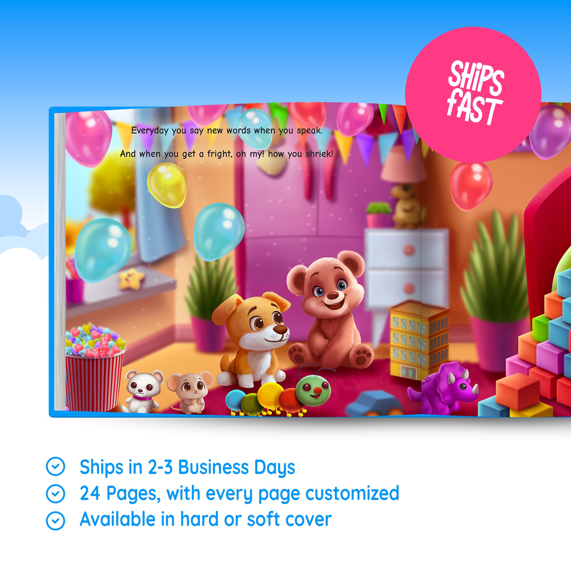 Personalised first birthday storybook | First Birthday gift — Story Bug