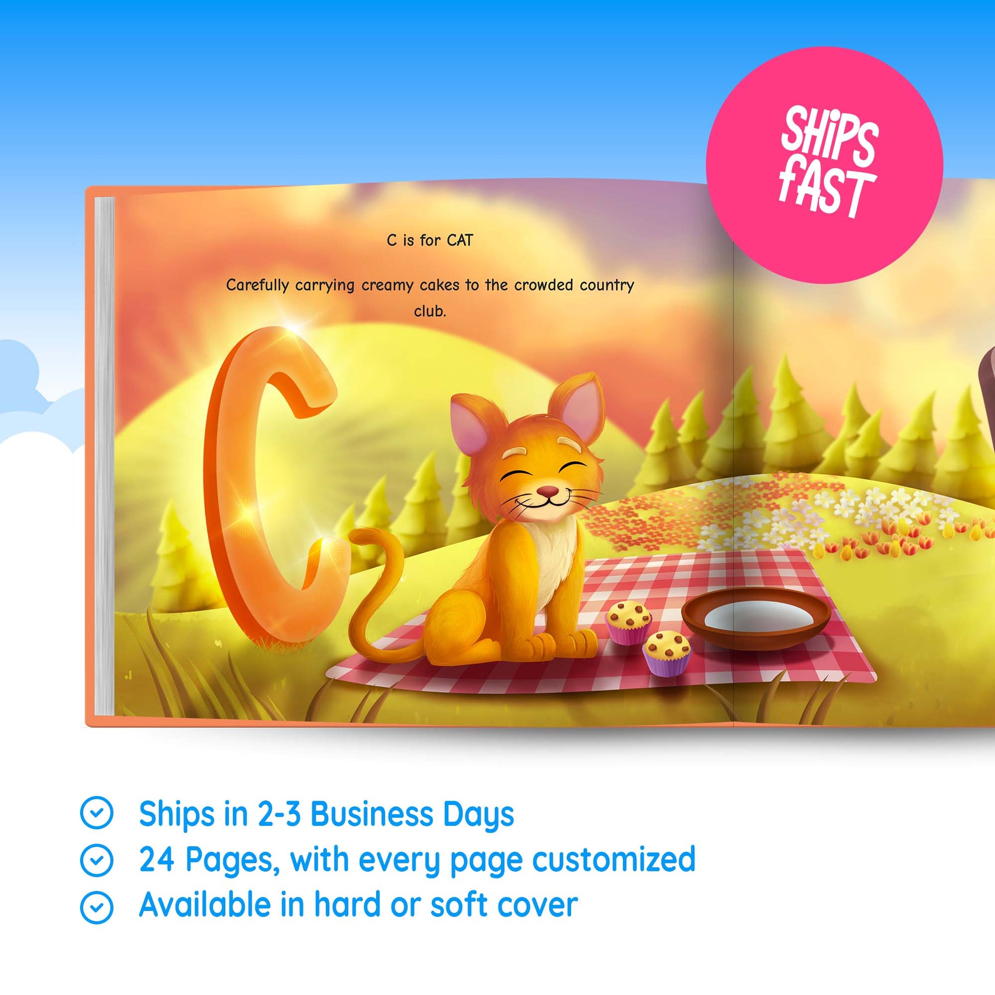 Alphabet Letter Name Personalized Story Book — Story Bug