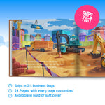 Personalized Story Book The Little Digger | Digger Kids Book — Story Bug
