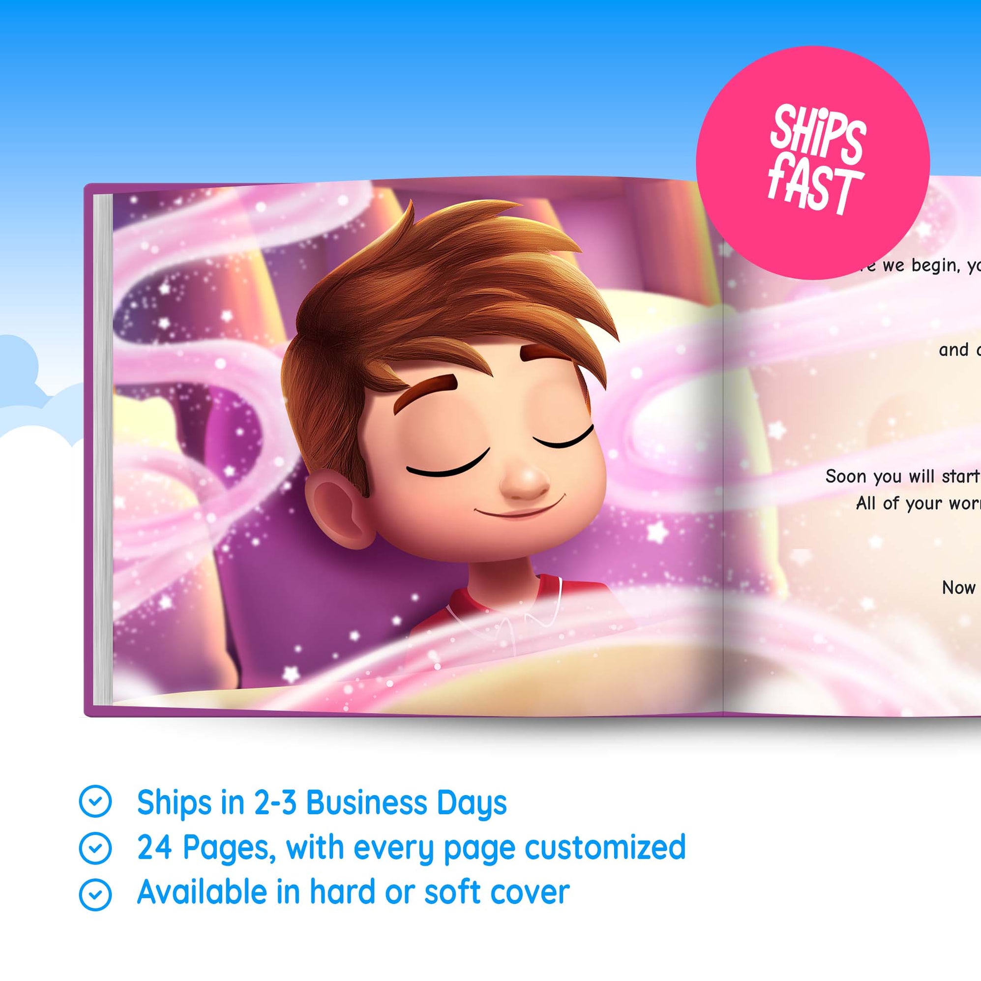 Personalised Bedtime Story Book — Story Bug