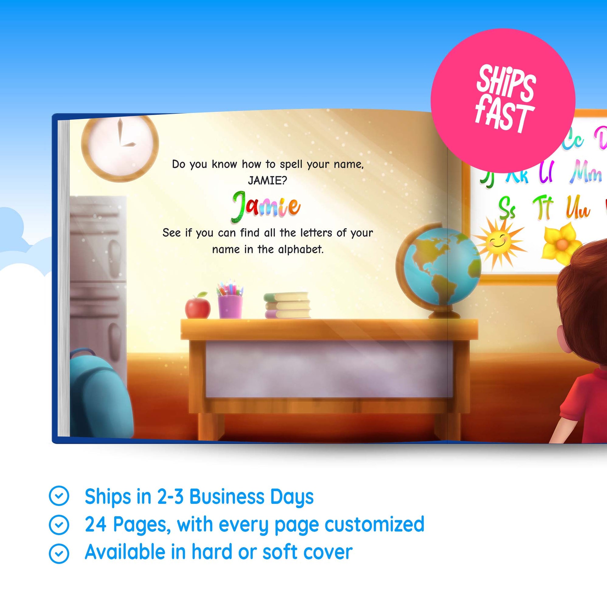 Name Personalized Story Book | Book with Child's Name — Story Bug