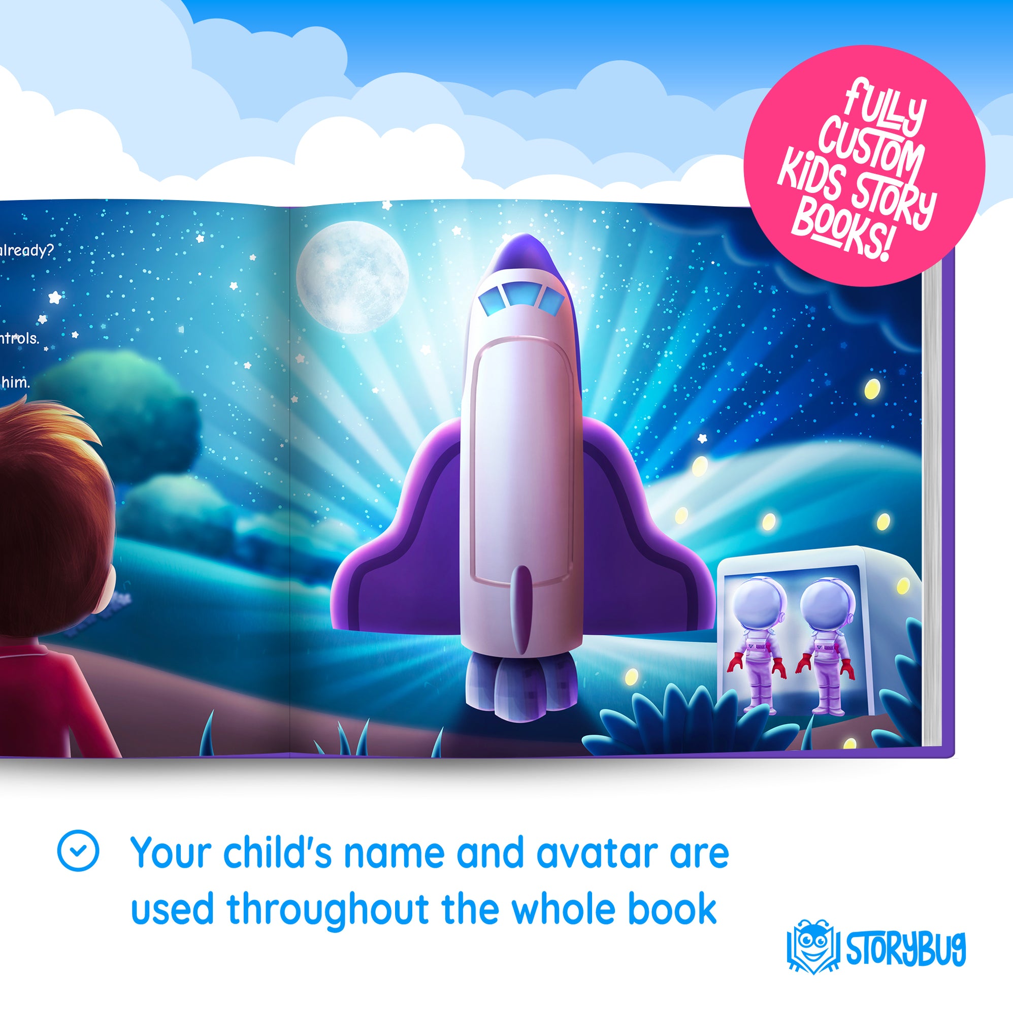 Personalised Children's Book Space Tour | Space Tour Custom Children's ...