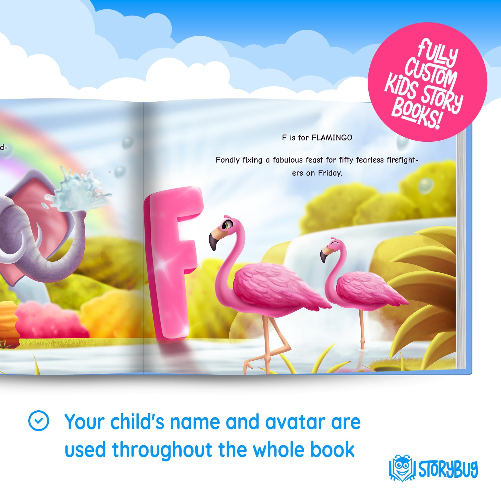 Alphabet Letter Name Personalized Story Book — Story Bug