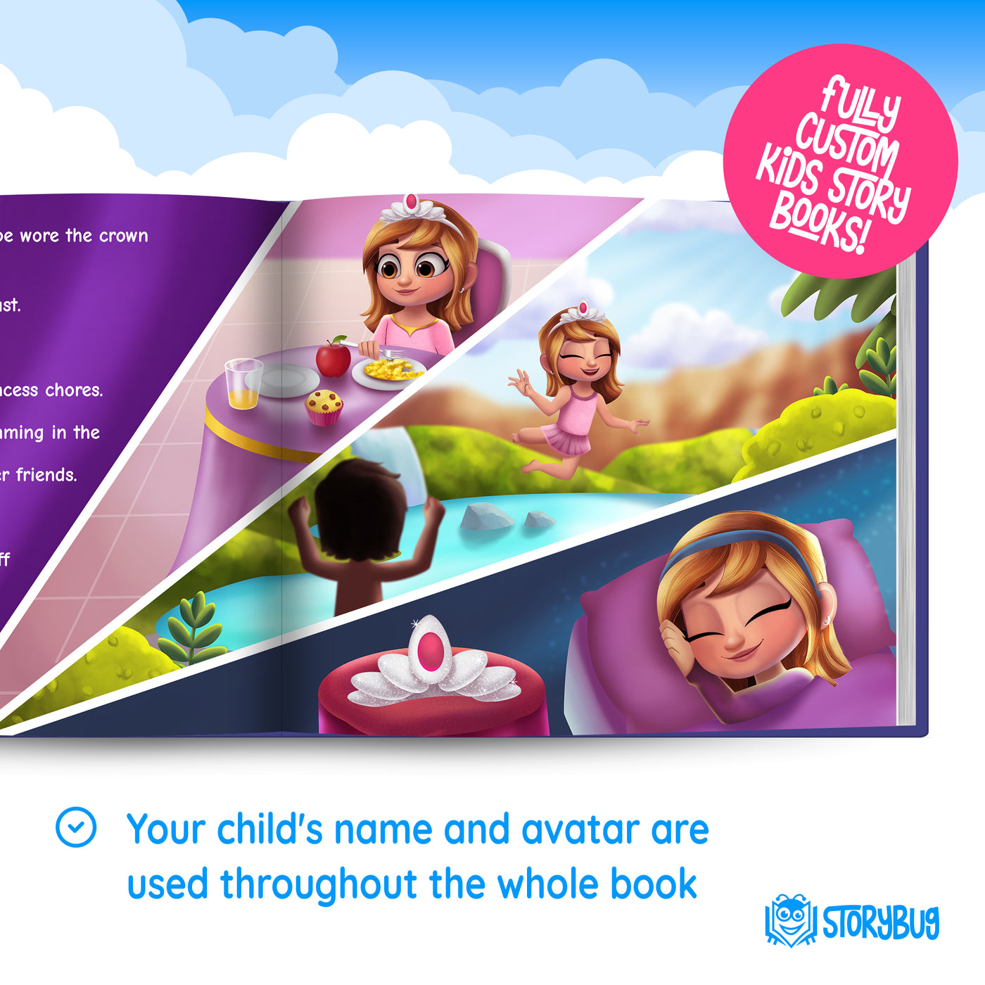 Personalized little princess storybook | Girls Personalized Princess ...