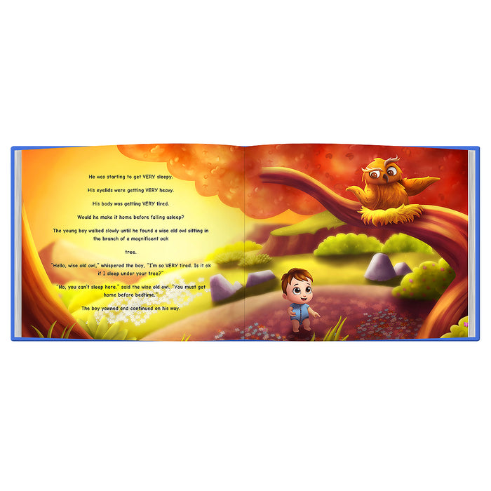 It's Bedtime Personalized Baby Book — Story Bug