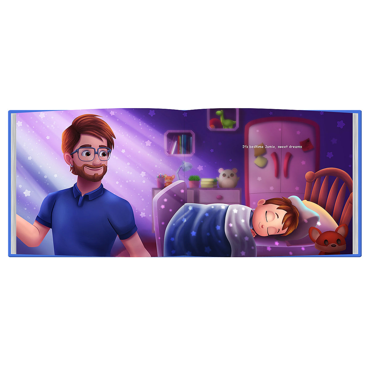 It's Bedtime Personalized Baby Book — Story Bug