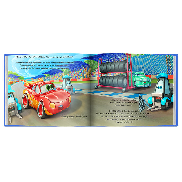 Personalized Story Books The Great Car Race| Boys Personalized Car Book ...