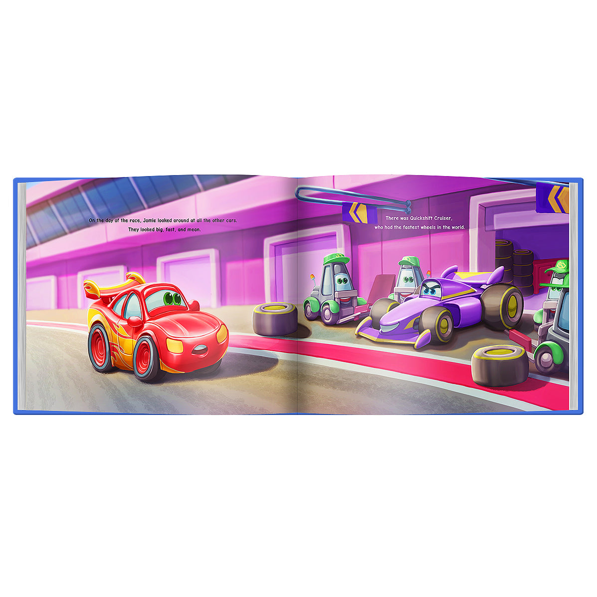 Personalized Story Books The Great Car Race| Boys Personalized Car Book ...