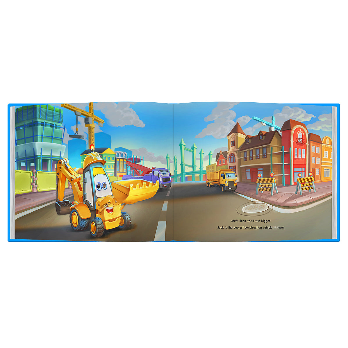 Personalized Story Book The Little Digger | Digger Kids Book — Story Bug