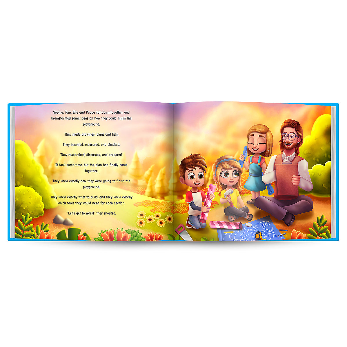 Papa's Little Helper Personalized Children's Book — Story Bug