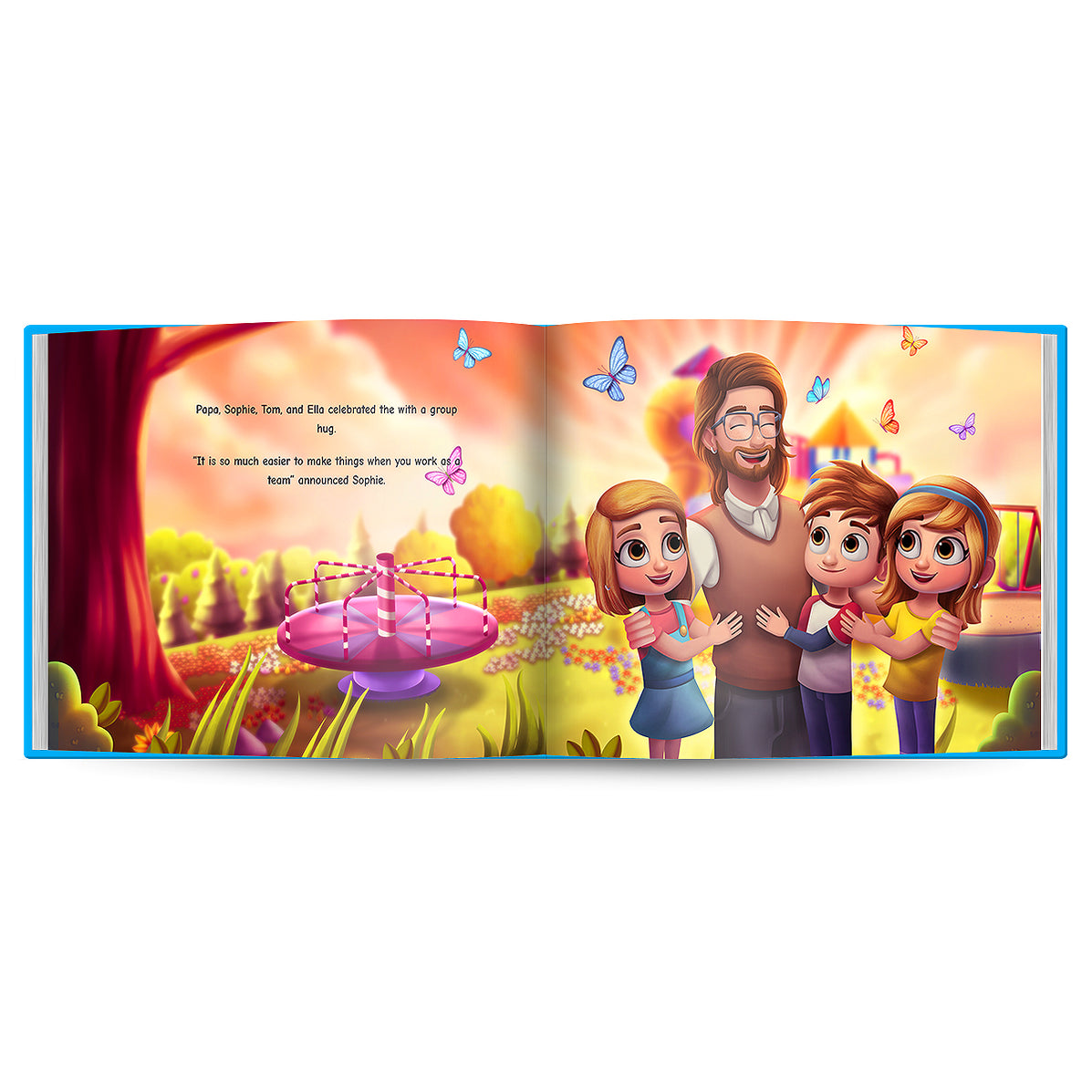 Papa's Little Helper Personalized Children's Book — Story Bug